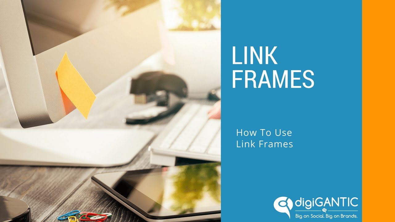 How to use Link Frames - YouTube