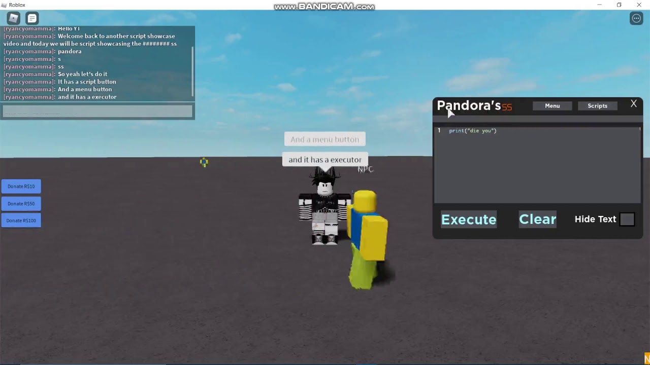 Roblox Script Showcase : Pandora's ss - YouTube