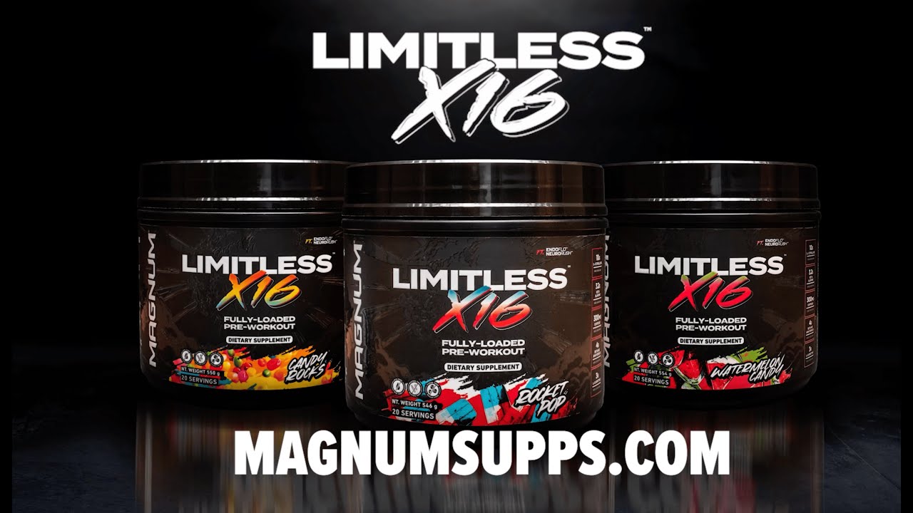 Limitless X16, the next generation of pre-workout - YouTube