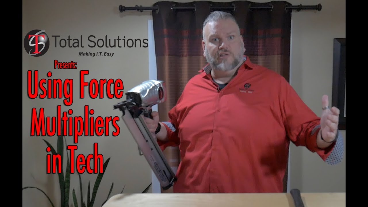 Using Force Multipliers in Tech | Big Mike Vlog - YouTube