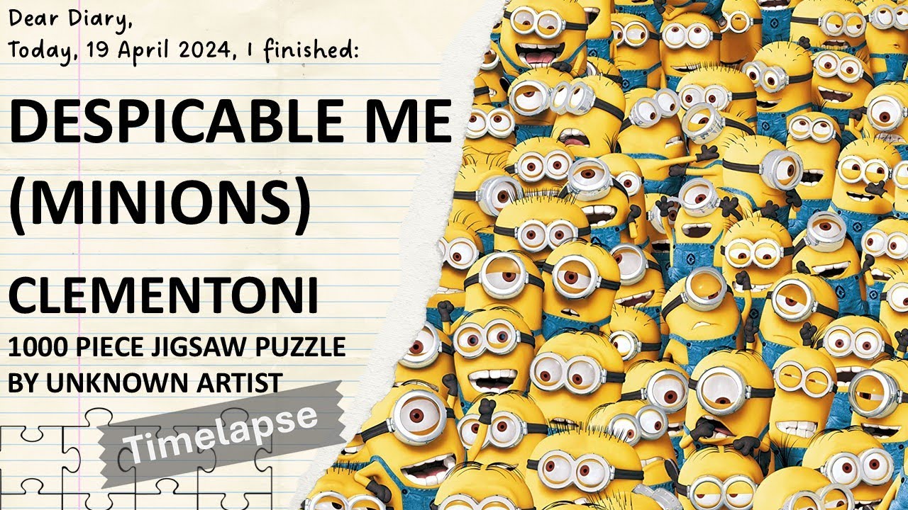 Clementoni: Despicable Me (Minions) - impossible puzzle, (artist unkown ...
