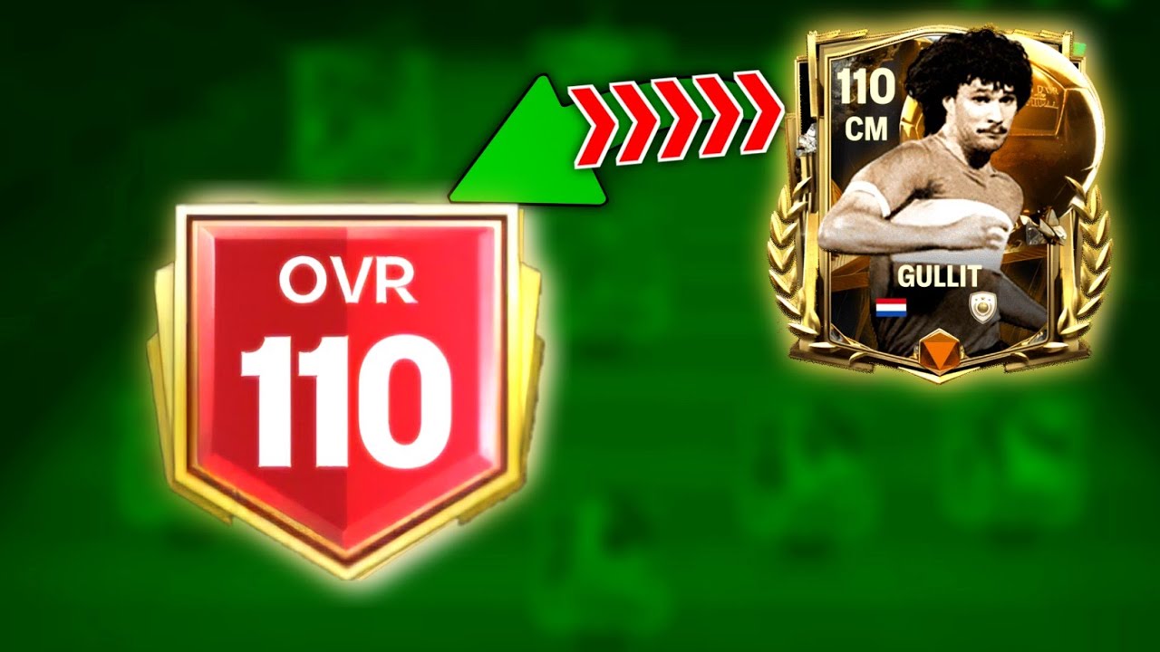 Finally 110 OVR!! I Sold My Kidney To Reach 110 OVR 😭 Ft Gullit, Van ...
