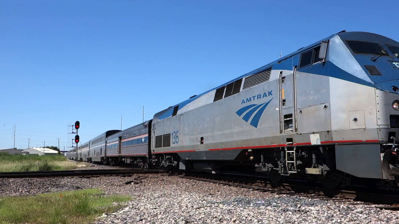 Amtrak Sunset Limited #2 @ Tower 26 (Houston, TX; 09/13/2015) - YouTube