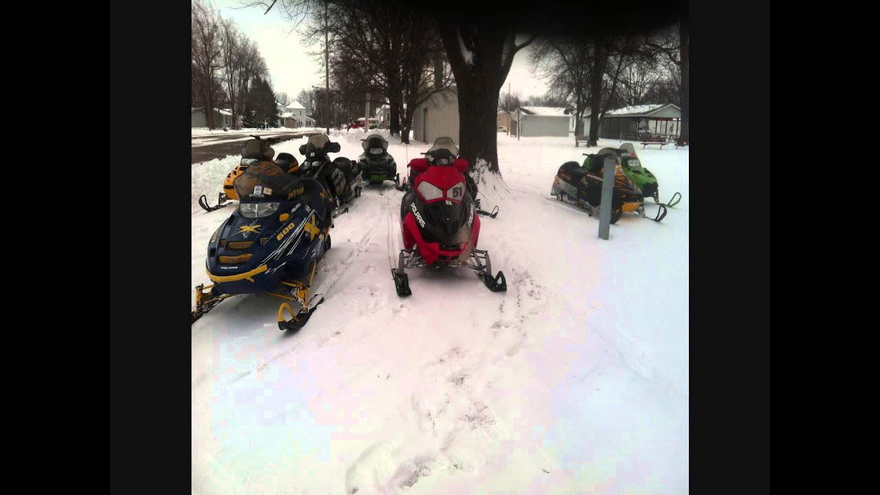 Dont stop the Snowmobile Party - YouTube