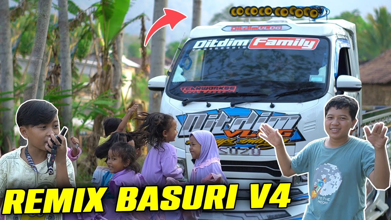 REMIX BASURI V4!! DITDIM JOGETIN TELOLET REMIX TERBARU.. - YouTube