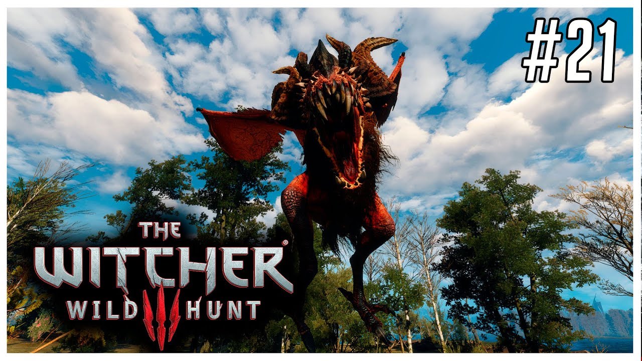 O WYVERN - THE WITCHER 3 - EP. 21 - YouTube