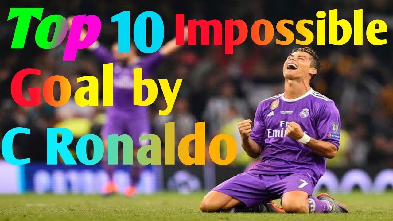 Top 10 impossible goal by Cristiano Ronaldo || Upox gaming - YouTube