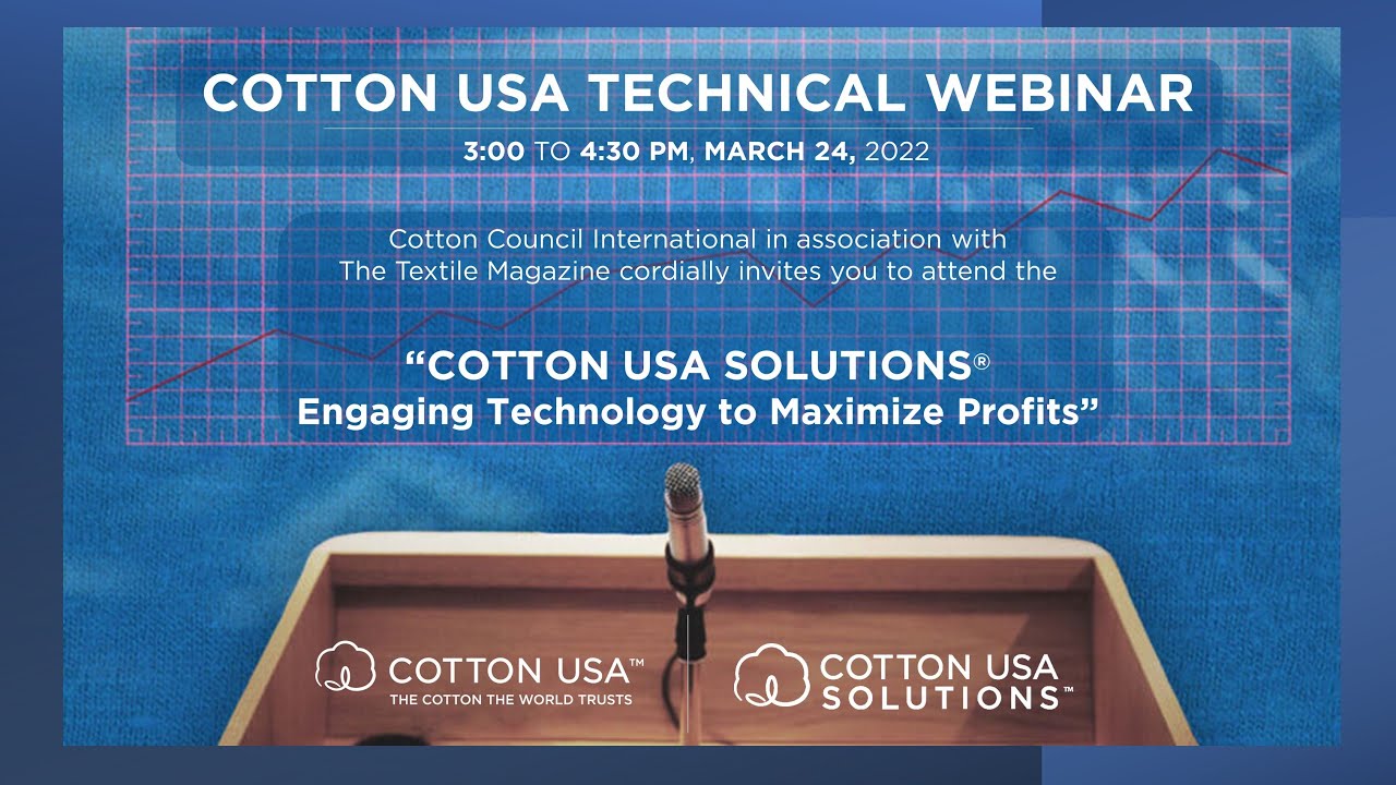 "COTTON USA SOLUTIONS" - Engaging Technology to Maximize Profits - YouTube