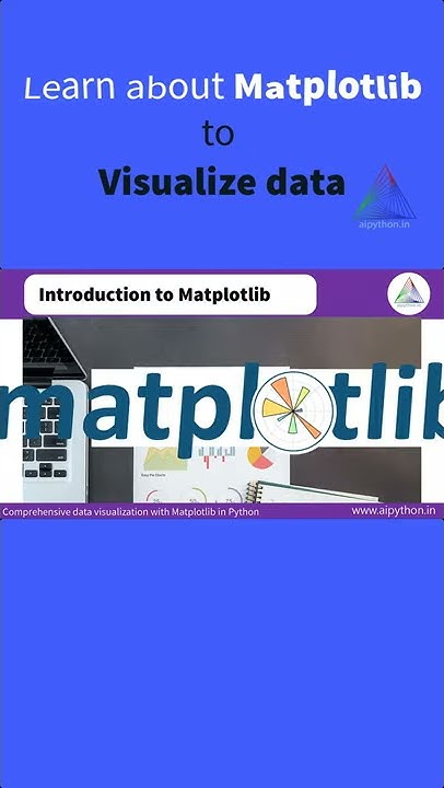 Learn to visualize data with Matplotlib in Python. - YouTube