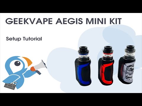 GeekVape Aegis Mini Kit Tutorial Video - YouTube