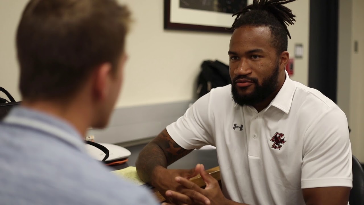 Football: Behind the Scenes at Media Day (Aug. 7, 2018) - YouTube