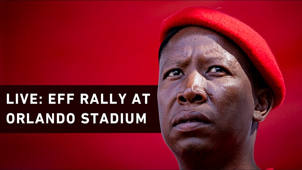 LIVE: EFF's Tshela Thupa Rally - YouTube