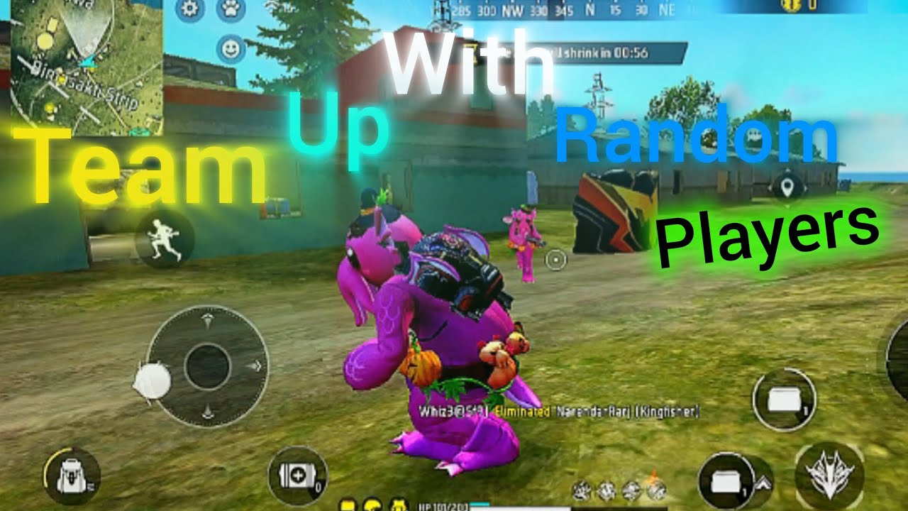 Team up with random players BR rank | Free Fire Max | #freefire | MS ...