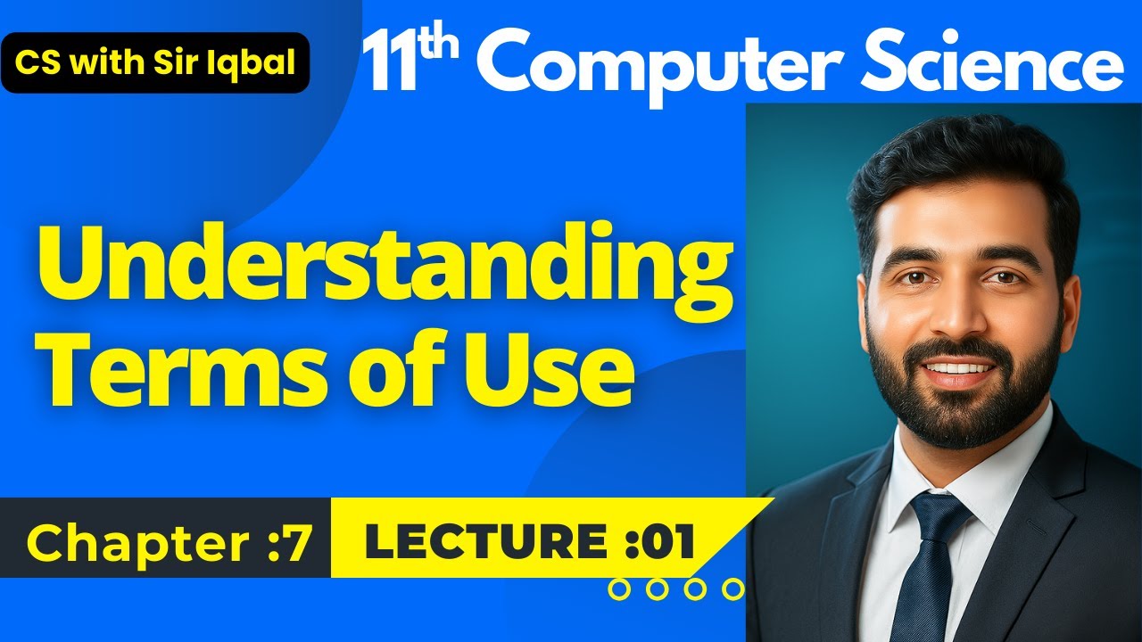 Legal & Ethical Aspects of Computing | Terms of Use Explained | 1st ...