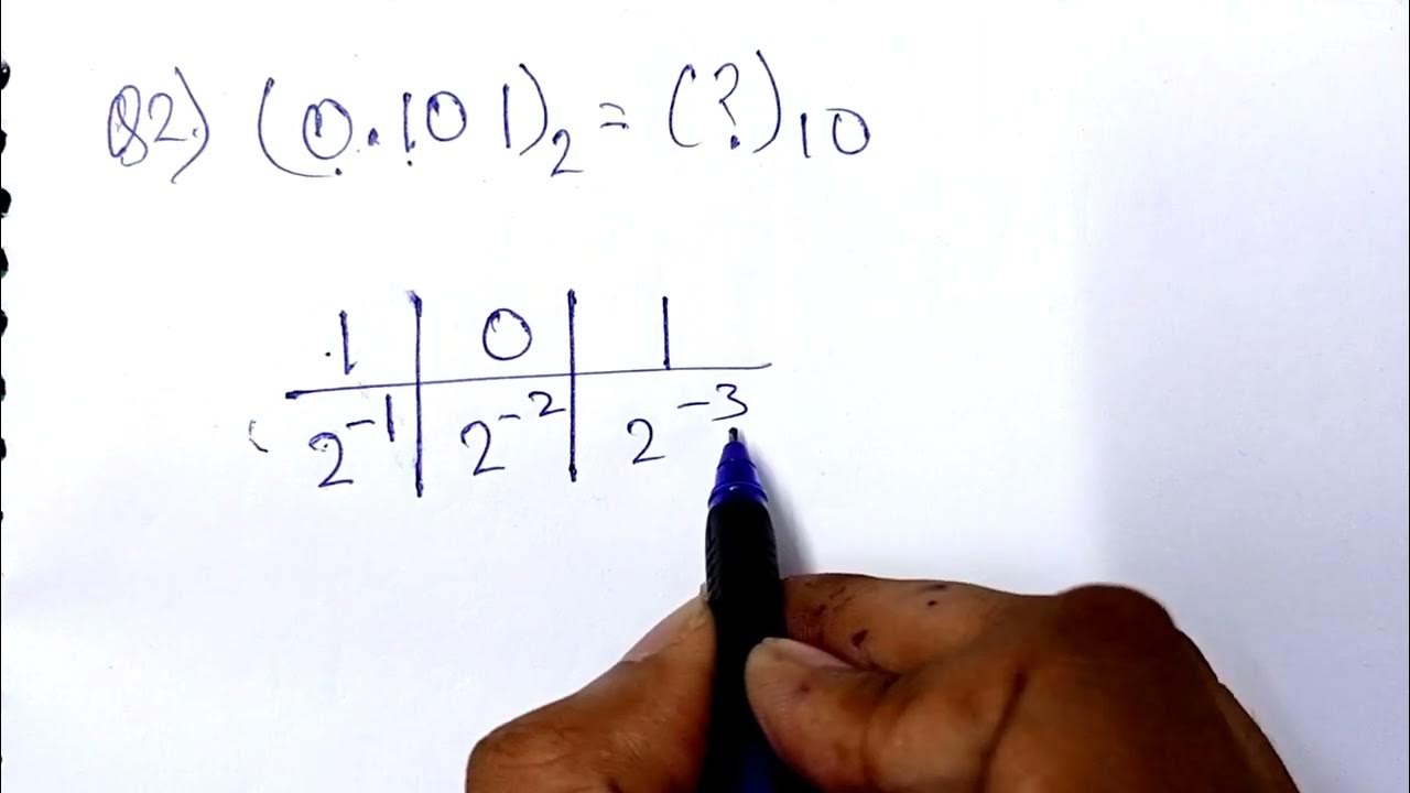 Binary To Decimal Number Conversion | Number System Conversions - YouTube