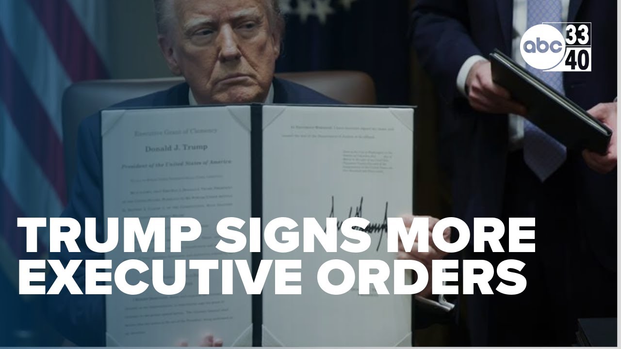Trump executive order signing - YouTube