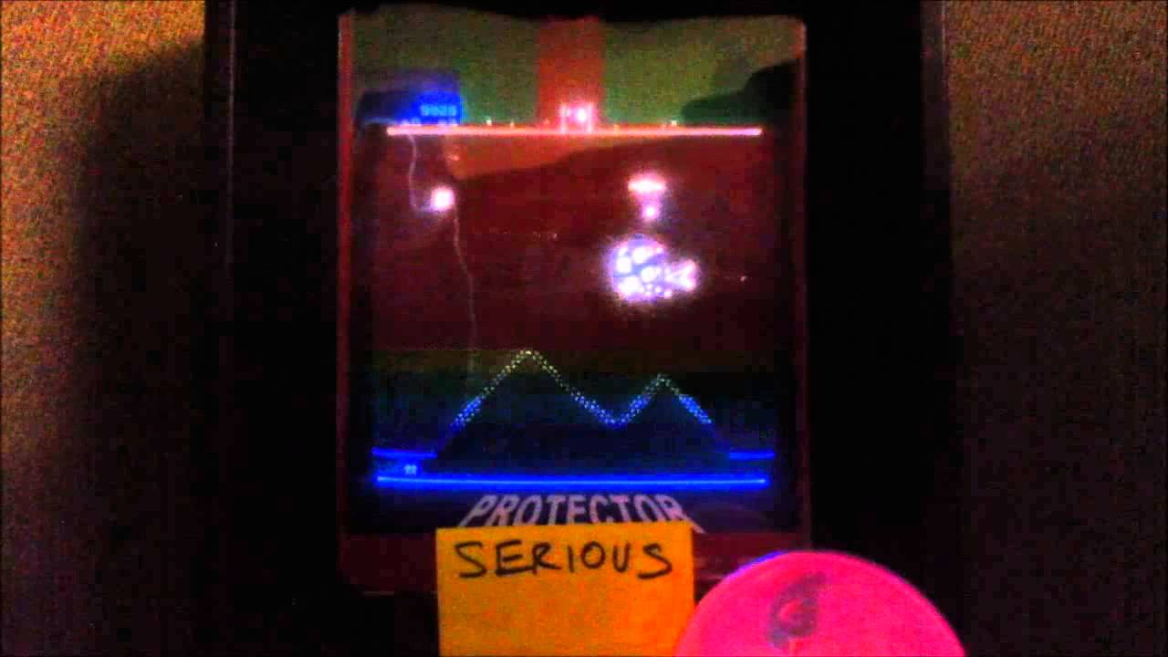 Vectrex Protector SE 21,550 points - YouTube