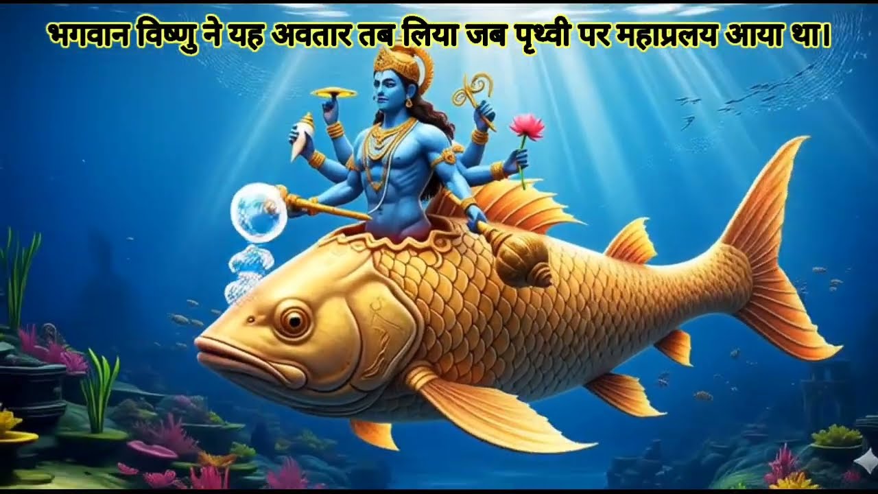 10 AVTAR OF LORD VISHNU IN 1 MINUTE || ANIMATION VIDEO BY SANATAN ...