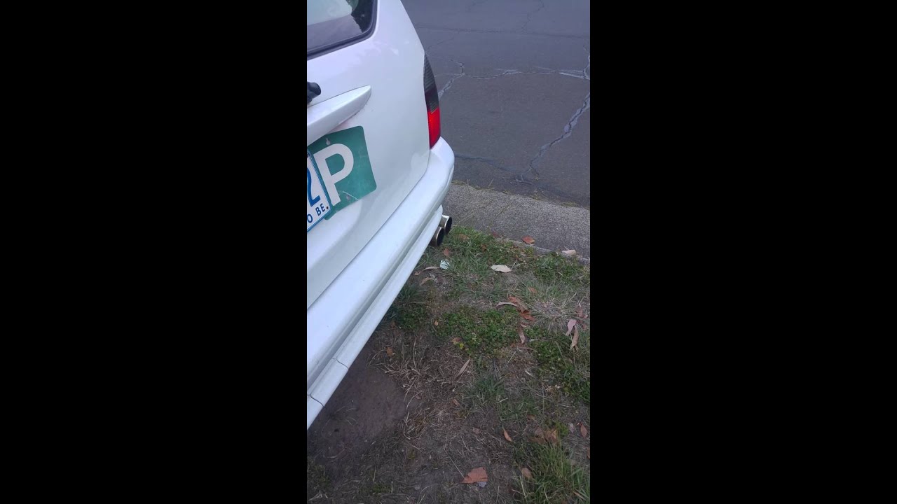 Ba wagon custom made varex exhaust - YouTube