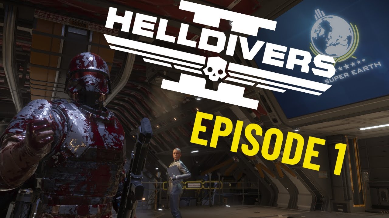 Wading in the Helldivers kiddie pool (Helldivers 2 Episode 1) - YouTube