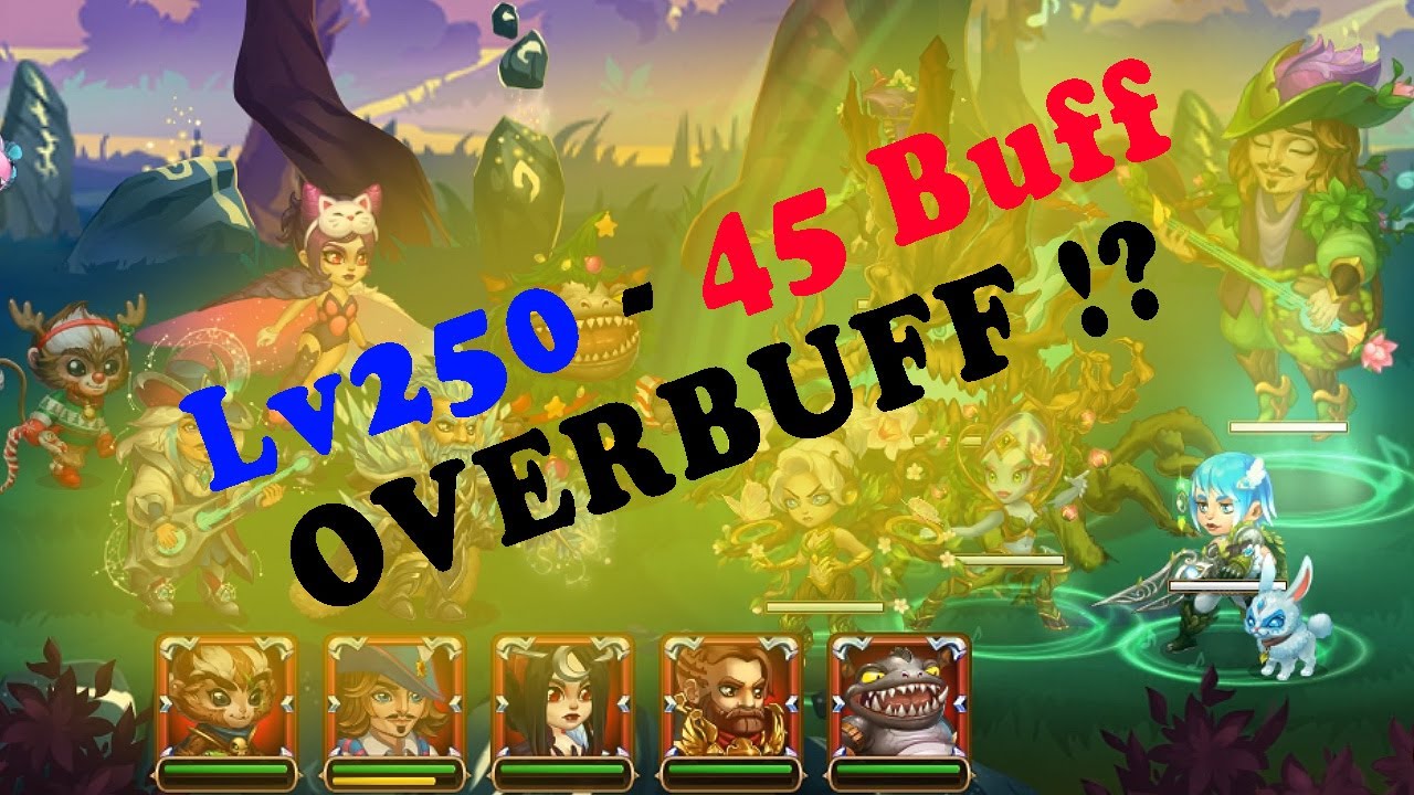 Root of Evil - Lv250 Over Buffed - King of the Jungle - Heidi Event - Hero Wars Dominion Era ...