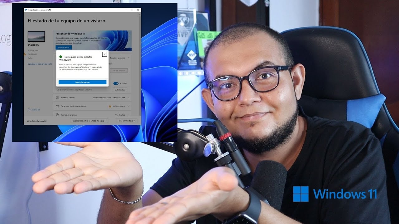 Windows 11 compatible con Intel PTT sin chip TPM 2.0 - YouTube