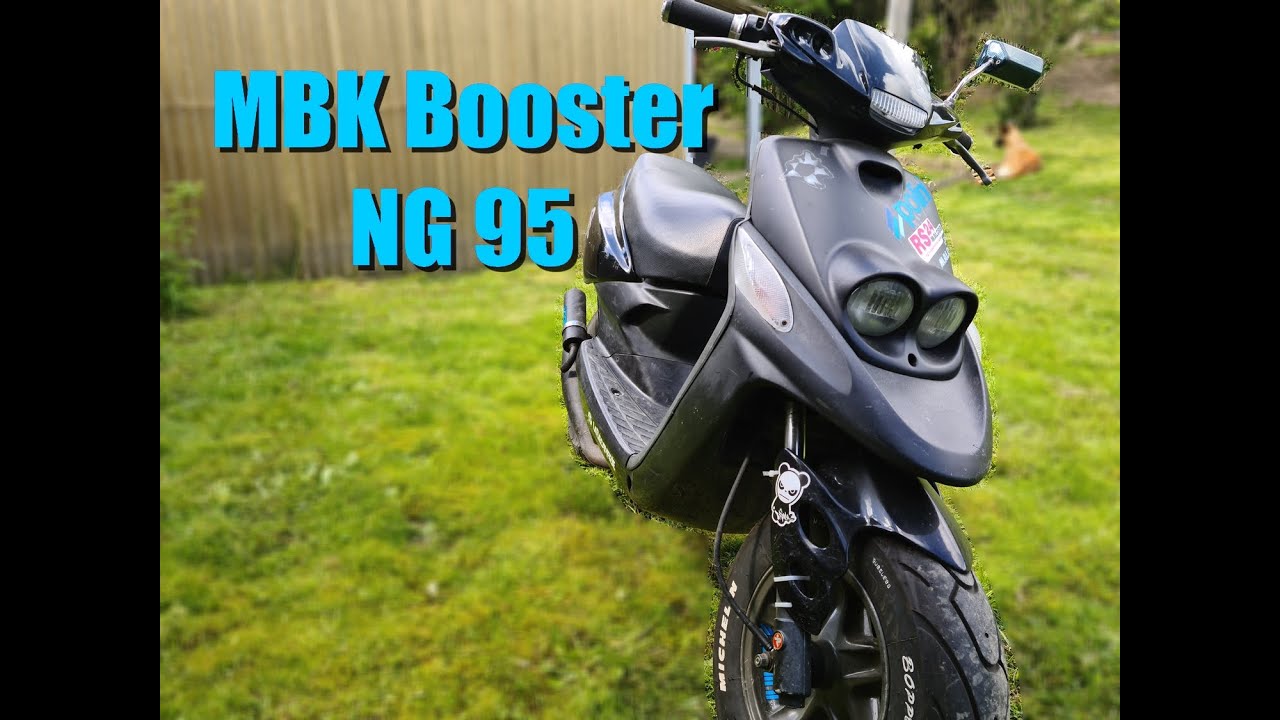MBK BOOSTER NEXT GENERATION 95 - Début de projet - YouTube