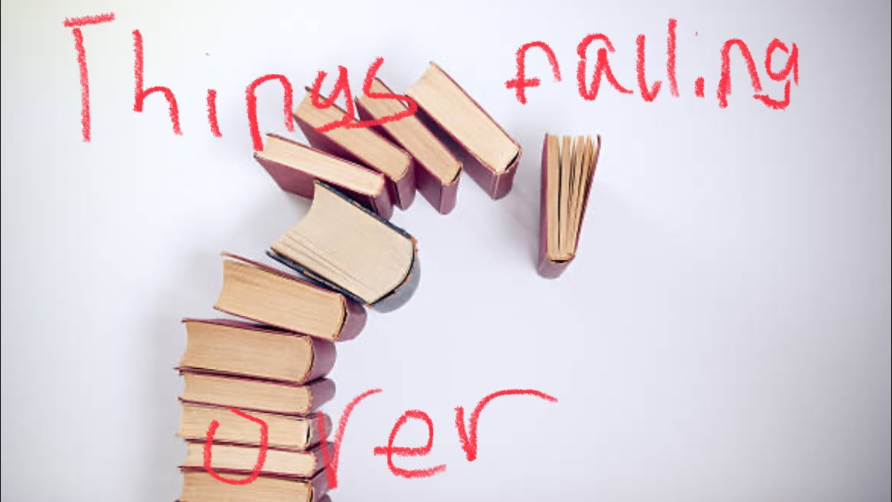 Things falling over you know I just wanted to do it - YouTube