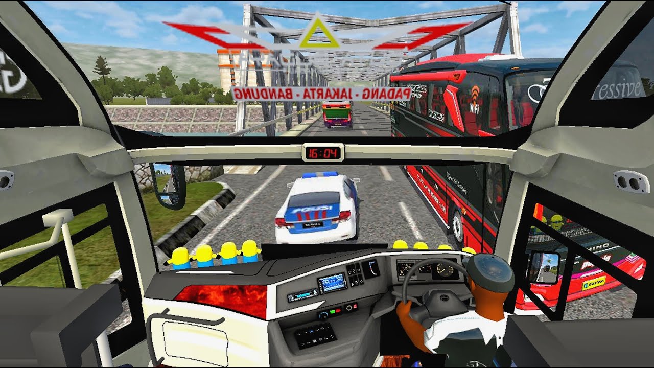 MPM, Medan Jaya, Pepeje, Zentrum. Livery bus Mod JB3 Setra + Voyager ...