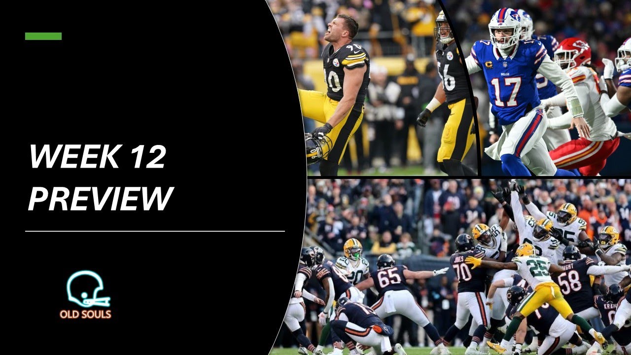 NFL Week 12 Preview - YouTube