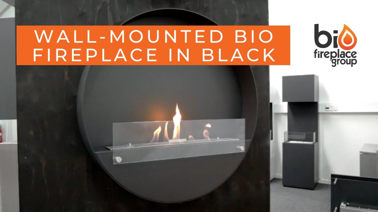 Large Round (Ø 80) Wall-Mounted Bioethanol Fire | Bio Fireplace Group ...