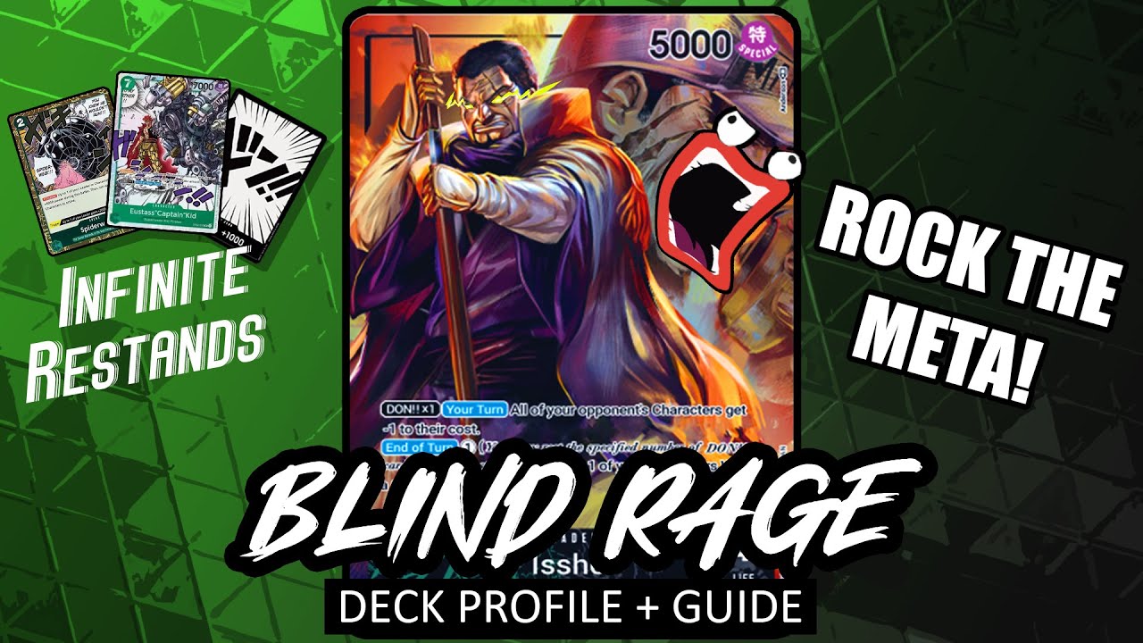 One Piece TCG - OP4 Issho Deck Profile - RESTAND SHENANIGANS!!! - YouTube
