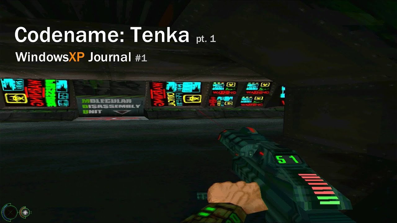 [Codename: Tenka] pt.1 - WindowsXP Journal #1 - YouTube