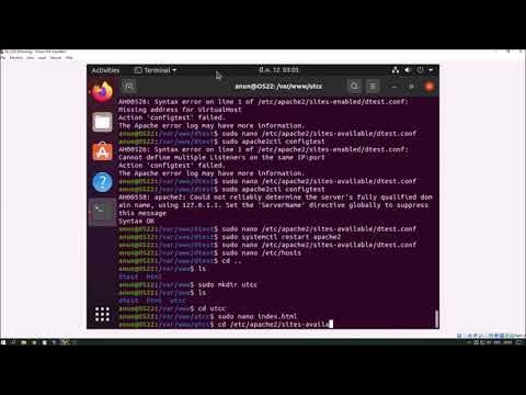 Operating Systems | Basic Web Server on ubuntu ภายใน 5 นาที - YouTube