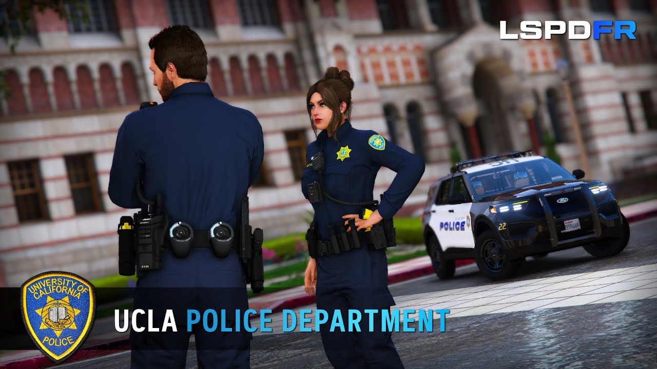 UCLA Police Department | A Fight over GTA 6 Leaks | GTA5 LSPDFR - YouTube