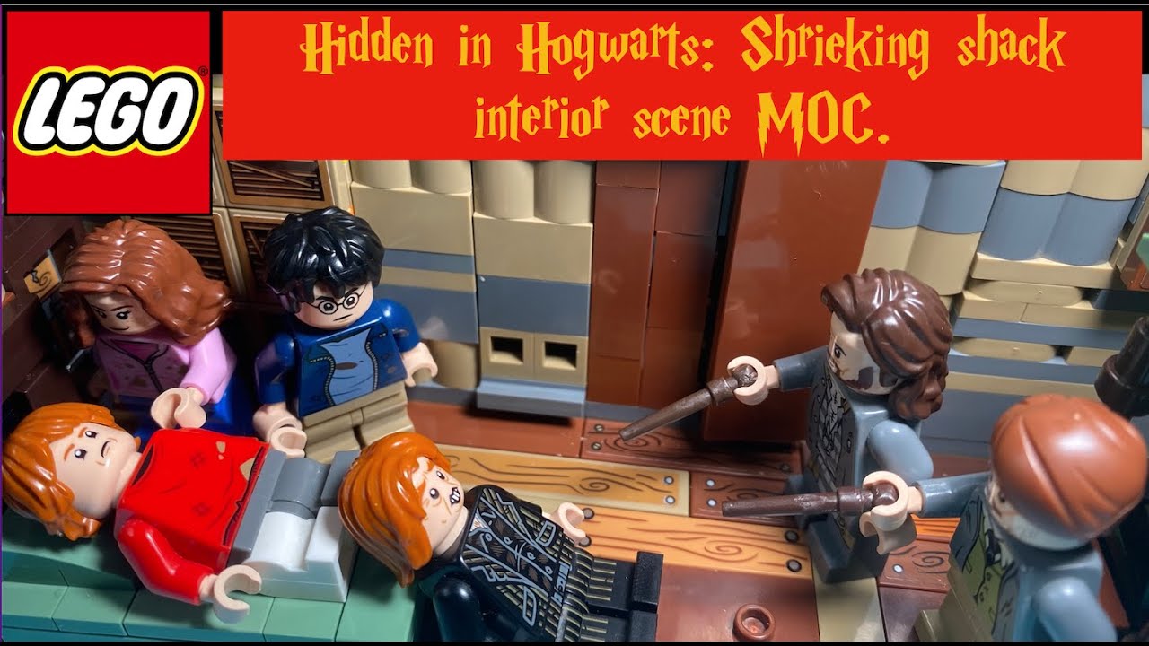 Shrieking shack interior MOC scene. LEGO Harry Potter - YouTube
