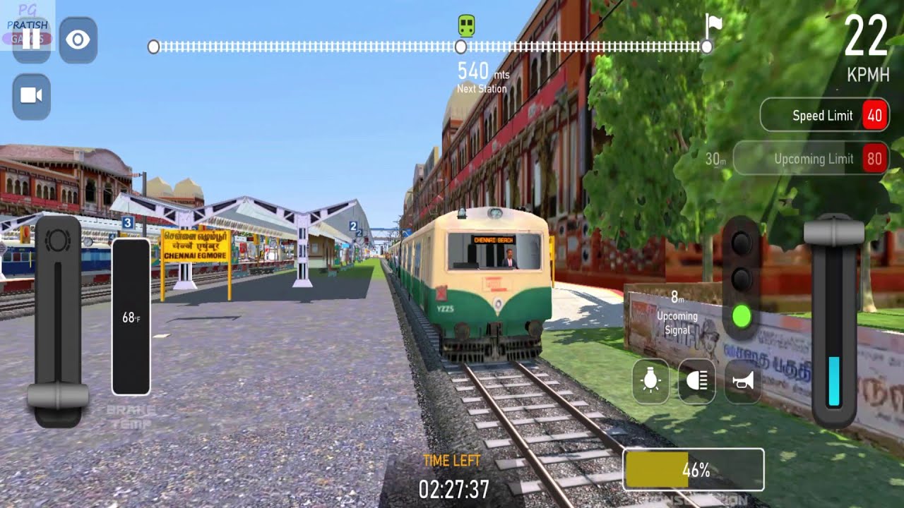 Chennai Local Train Game 2024 | Indian Local Train Simulator Android ...