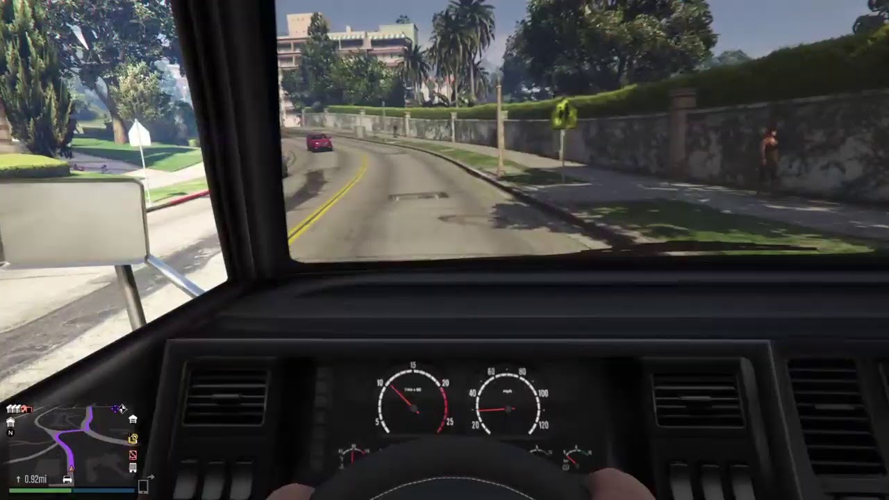 gta 5 school rp with a bus - YouTube