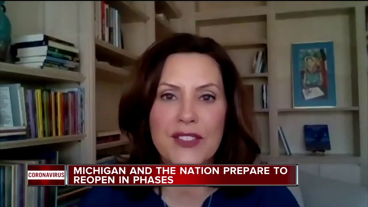 Michigan and the nation prepare to reopen in phases - YouTube