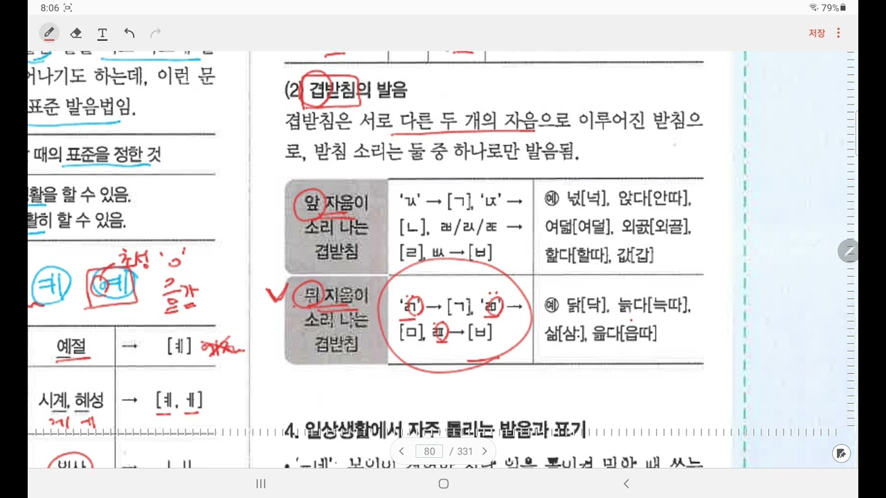국2-1. 동중. 2과(1)-1. 정확한 발음과 표기. 핵심개념 - YouTube
