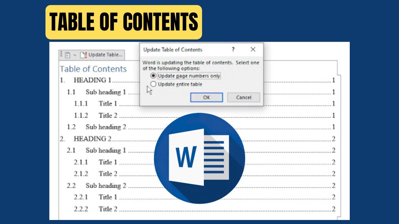 Creating A Table Of Contents In Excel: A Step-by-step Guide For