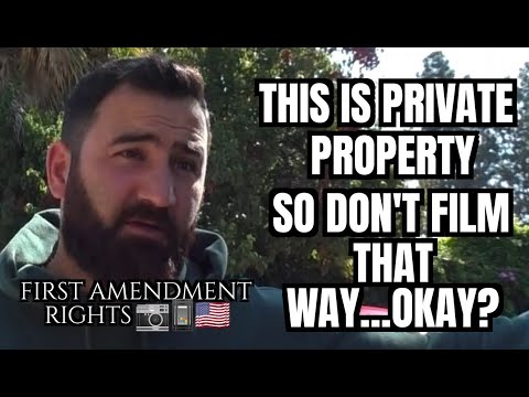 "This Is Private Property So Don't Film This Way...Okay?" - YouTube