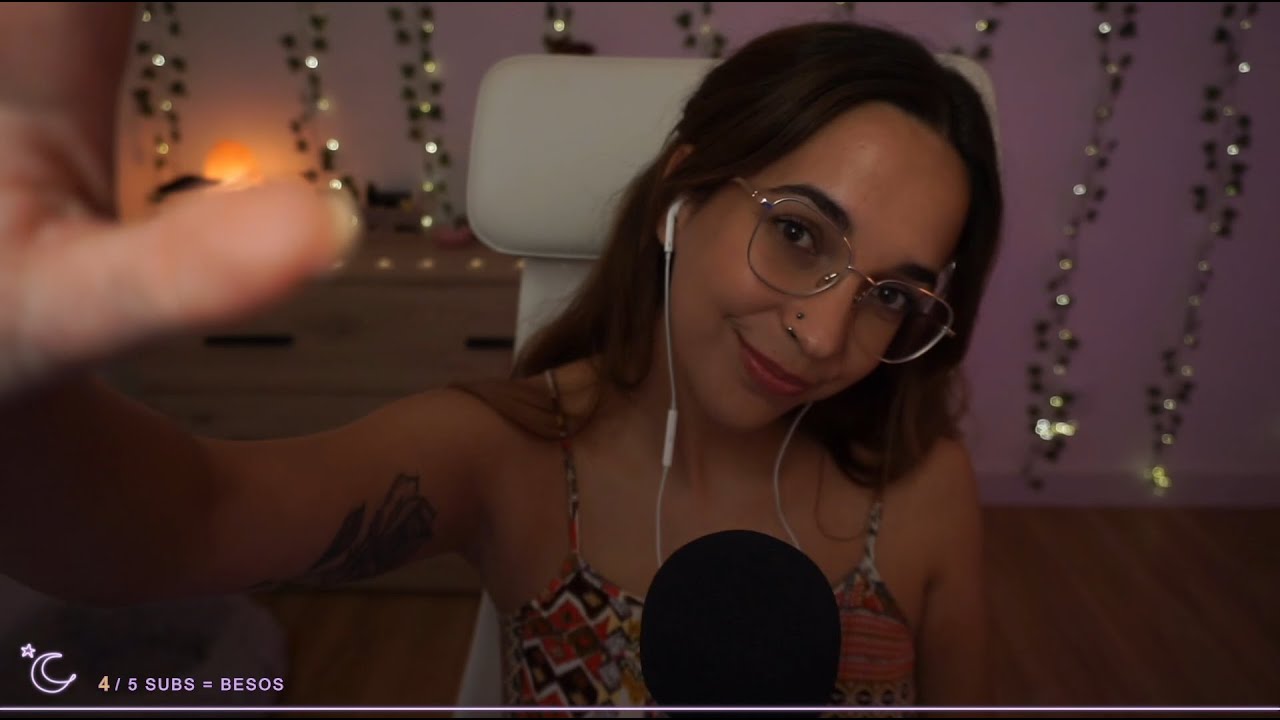 ASMR Visuales tocando tu carita para hacerte DORMIR [Sin hablar] - YouTube