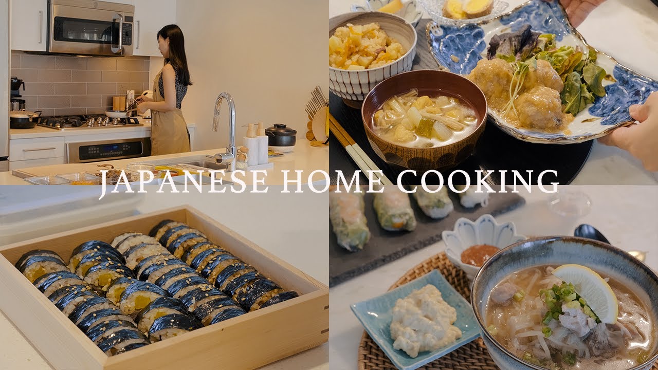 Collection of 15 Japanese dishes🥢｜ASMR Cooking｜Cook with me｜Japanese ...