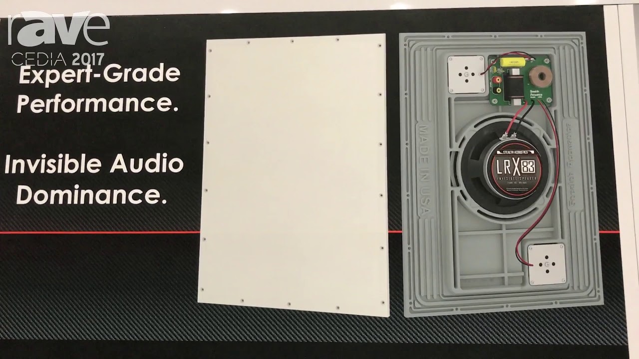 CEDIA 2017: Stealth Acoustics Features LRX 83 Invisible Speaker Series ...