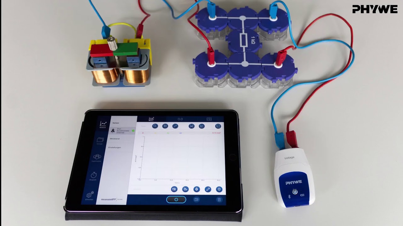 Phywe Measuring Alternating Current With Smartsense Voltage - YouTube