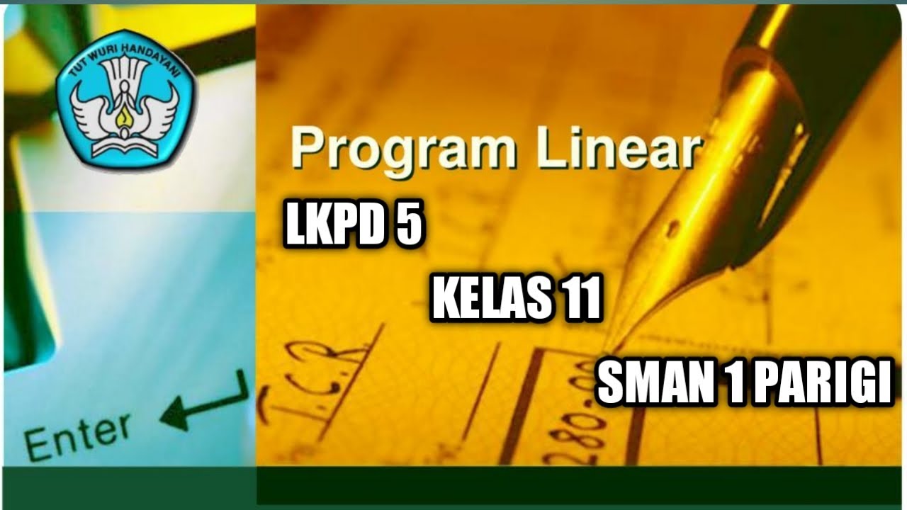 Program Linear Kelas XI LKPD 5 - YouTube