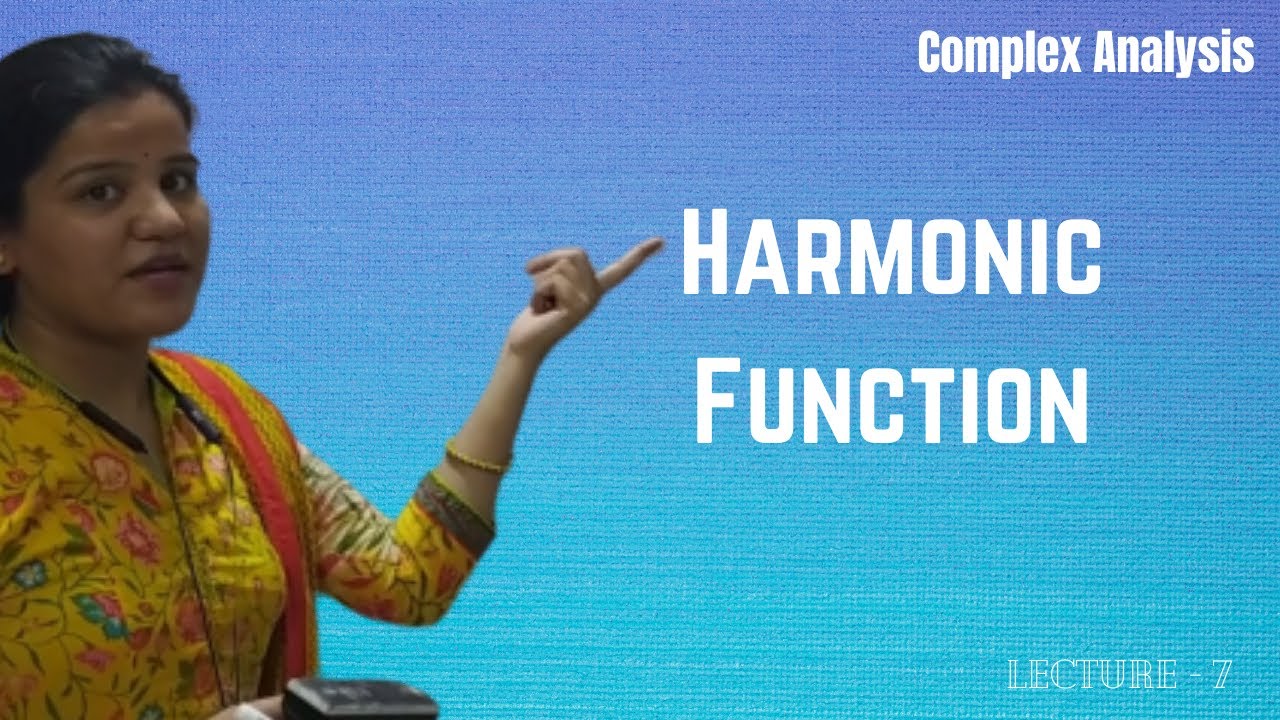 {Hindi} Harmonic Function | B.sc Final Unit-1 | (Lecture-7) - YouTube