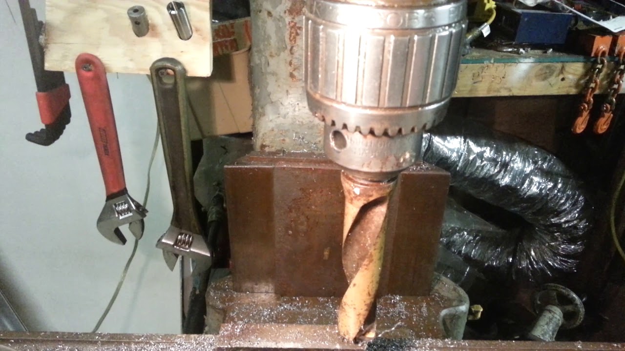 homemade drill chuck key - YouTube