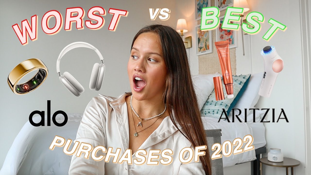 MY BEST AND WORST PURCHASES OF 2022 - YouTube